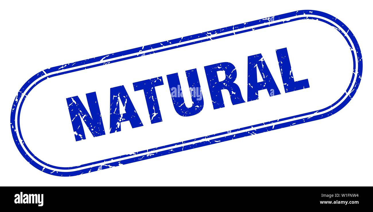 natural stamp. natural square grunge sign. natural Stock Vector Image ...