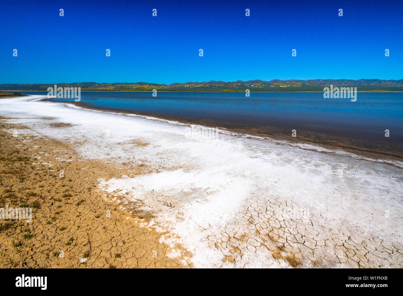 Soda Lake and the Temblor Range, Carrizo Plain National Monument ...