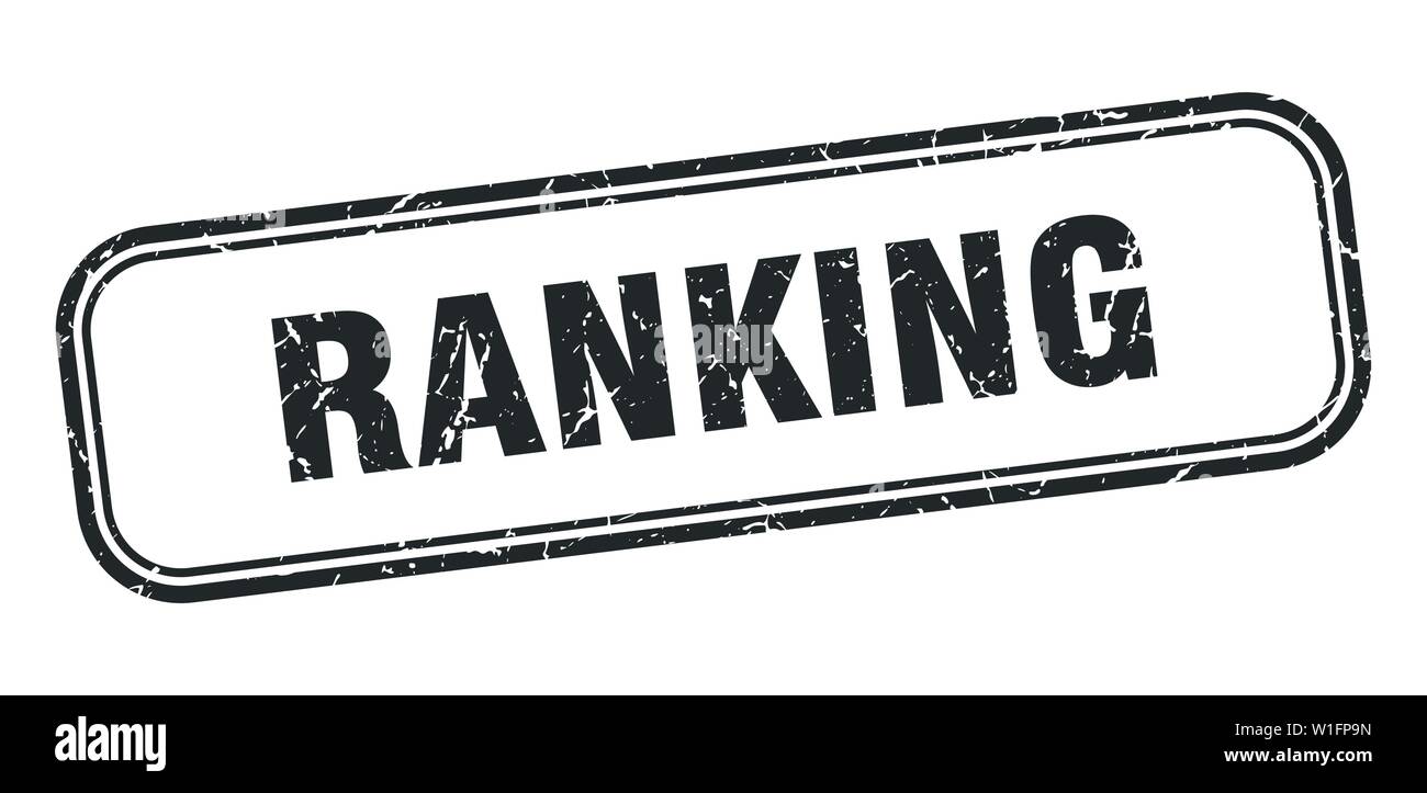 Ranking square stamp grunge Stock Vector Images - Alamy