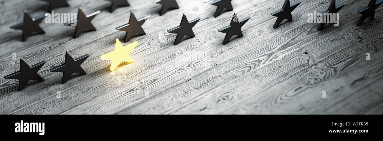 Star rating business concept Stock Photo - Alamy
