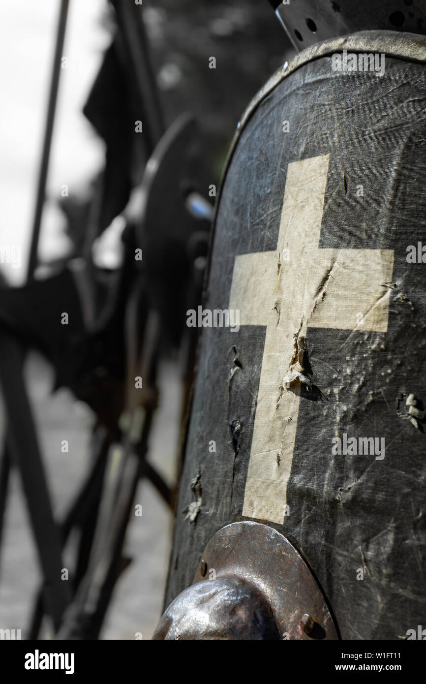 Damaged Shield High Resolution Stock Photography and Images - Alamy