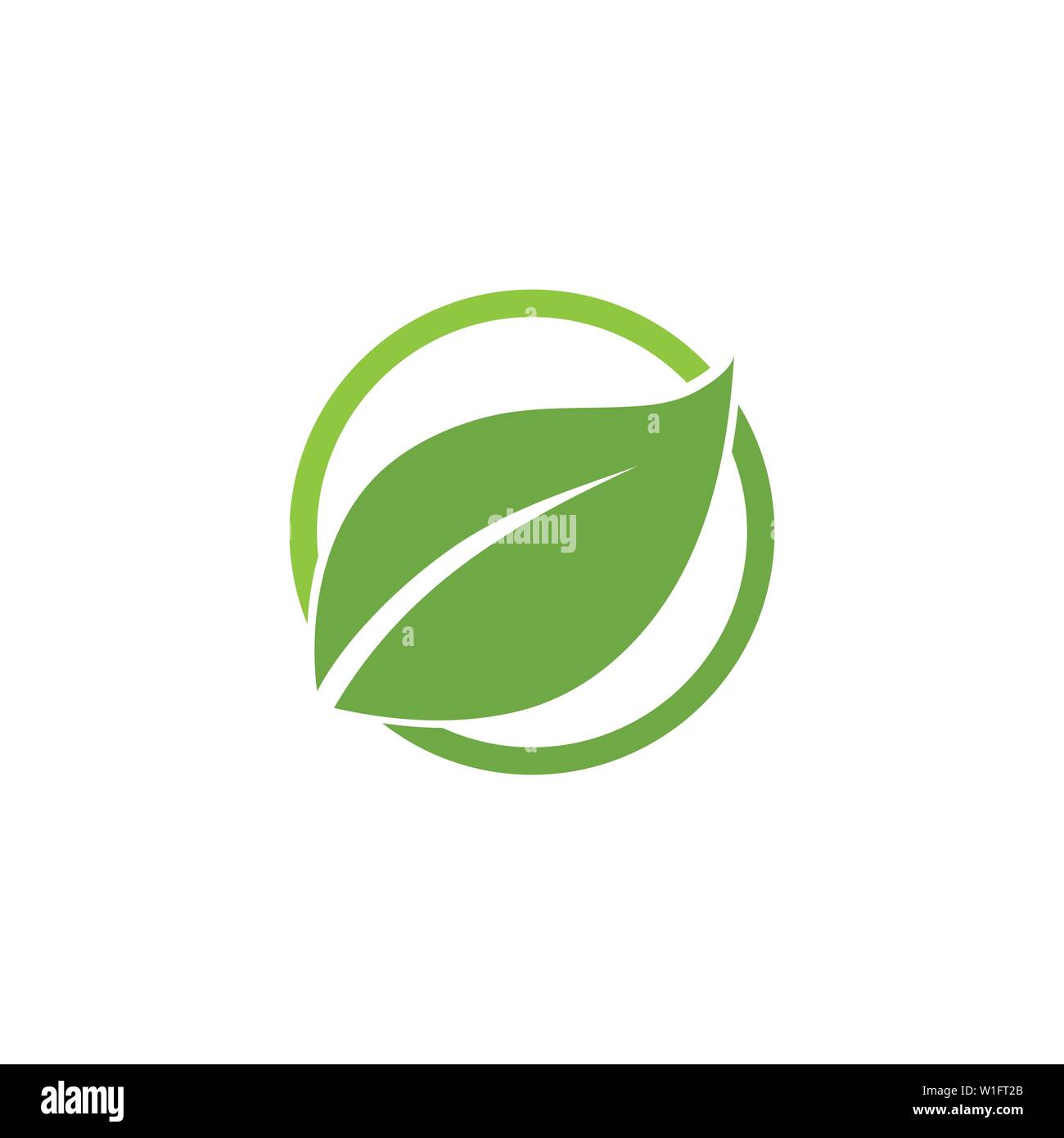 Leaf Logo vector Template Stock Vector Image & Art - Alamy
