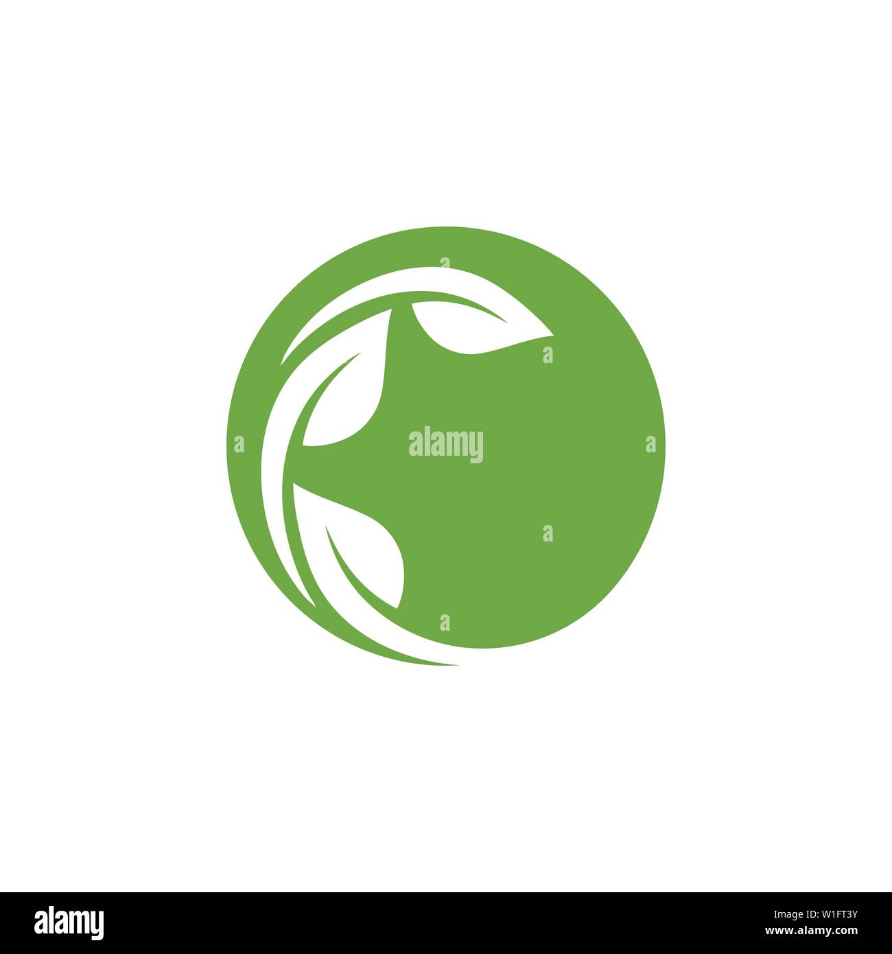 Leaf Logo vector Template Stock Vector Image & Art - Alamy