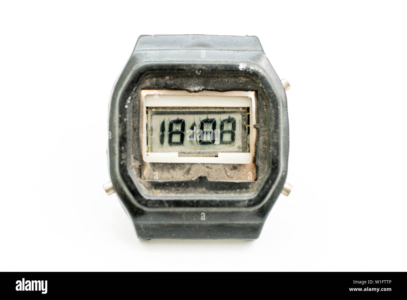 Old digital clock Cut Out Stock Images & Pictures - Alamy