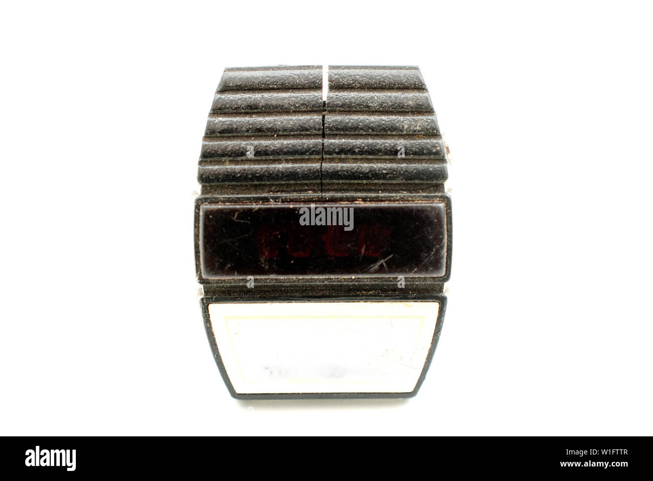 vintage dirty and dusty digital clock , wrist watch Stock Photo - Alamy