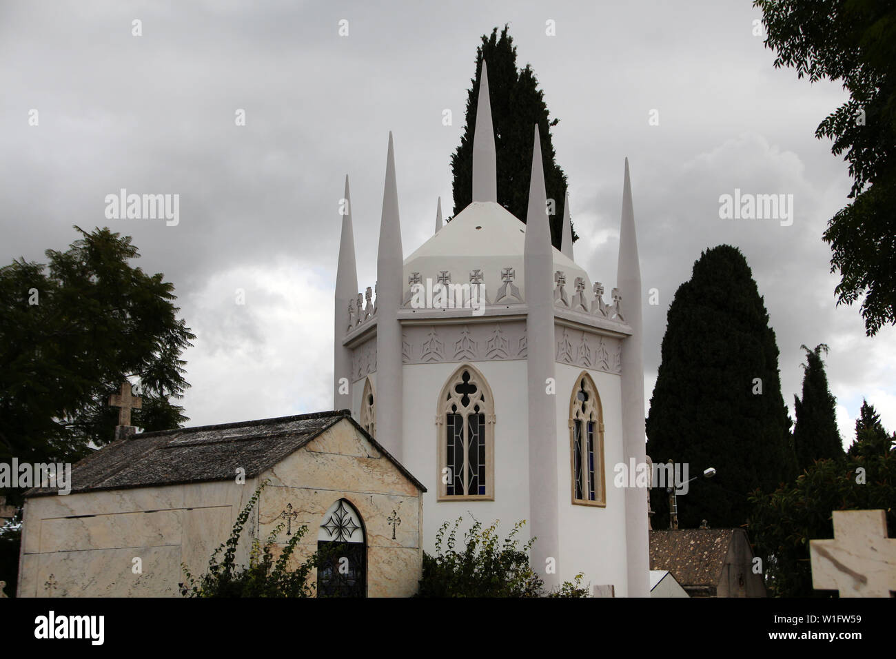 Close up view of a detail of a crypt in cemetary Stock Photo - Alamy