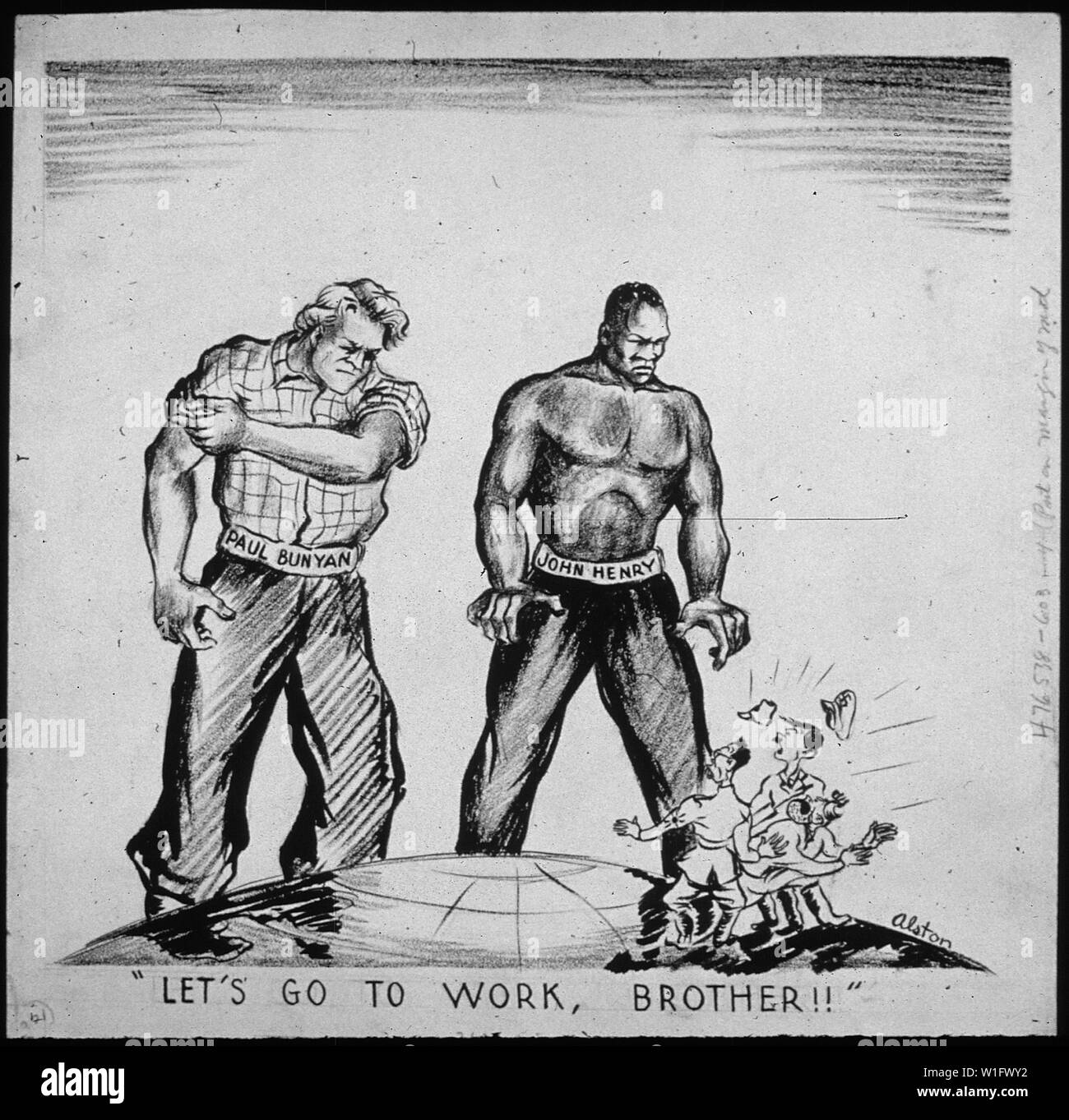 LET'S GO TO WORK, BROTHER!! Stock Photo - Alamy