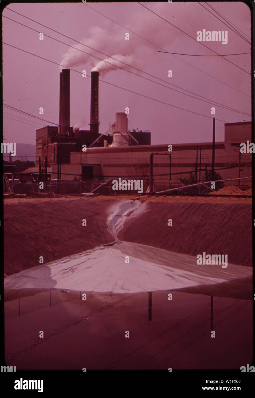 LIME RECOVERY SYSTEM AT THE OXFORD PAPER COMPANY MILL AT RUMFORD ON THE ...