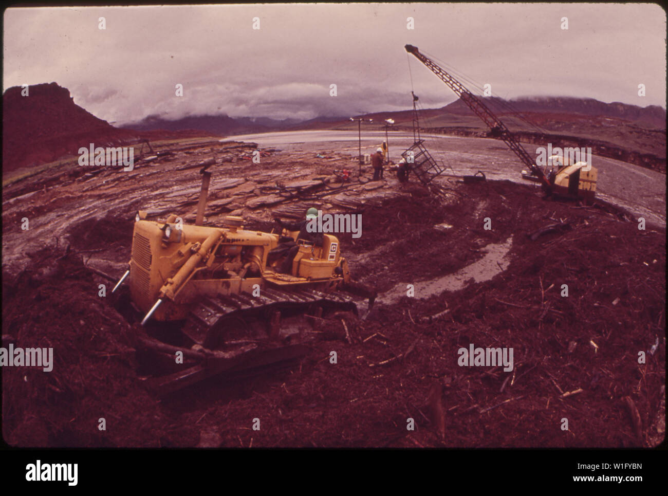 Log boom in monument valley hi-res stock photography and images - Alamy