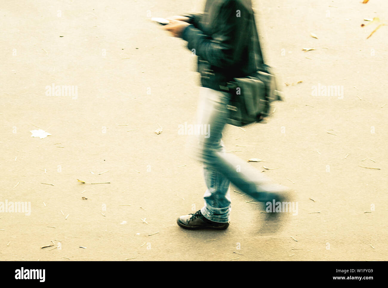 Motion blur businessman legs hi-res stock photography and images - Alamy