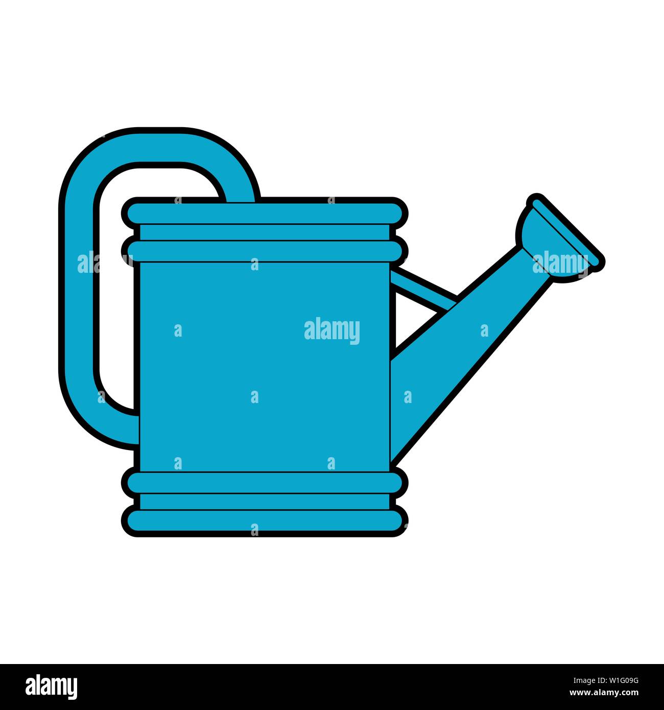 Watering can isolated. watering pot Vector illustration Stock Vector ...