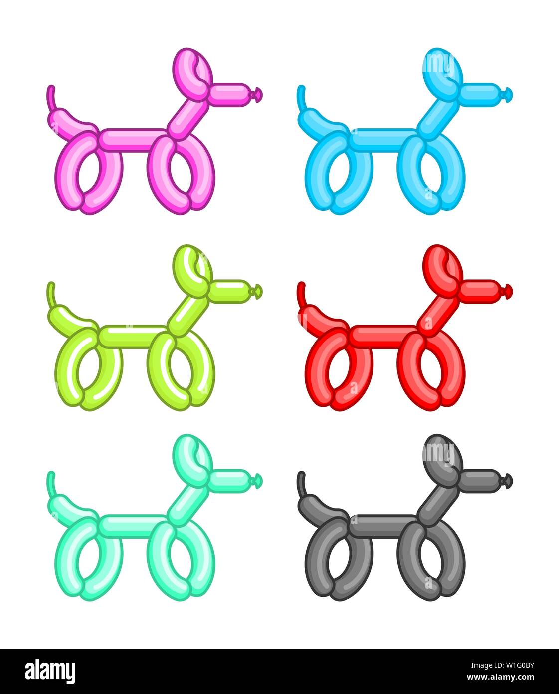 Balloon twist Stock Vector Images - Alamy