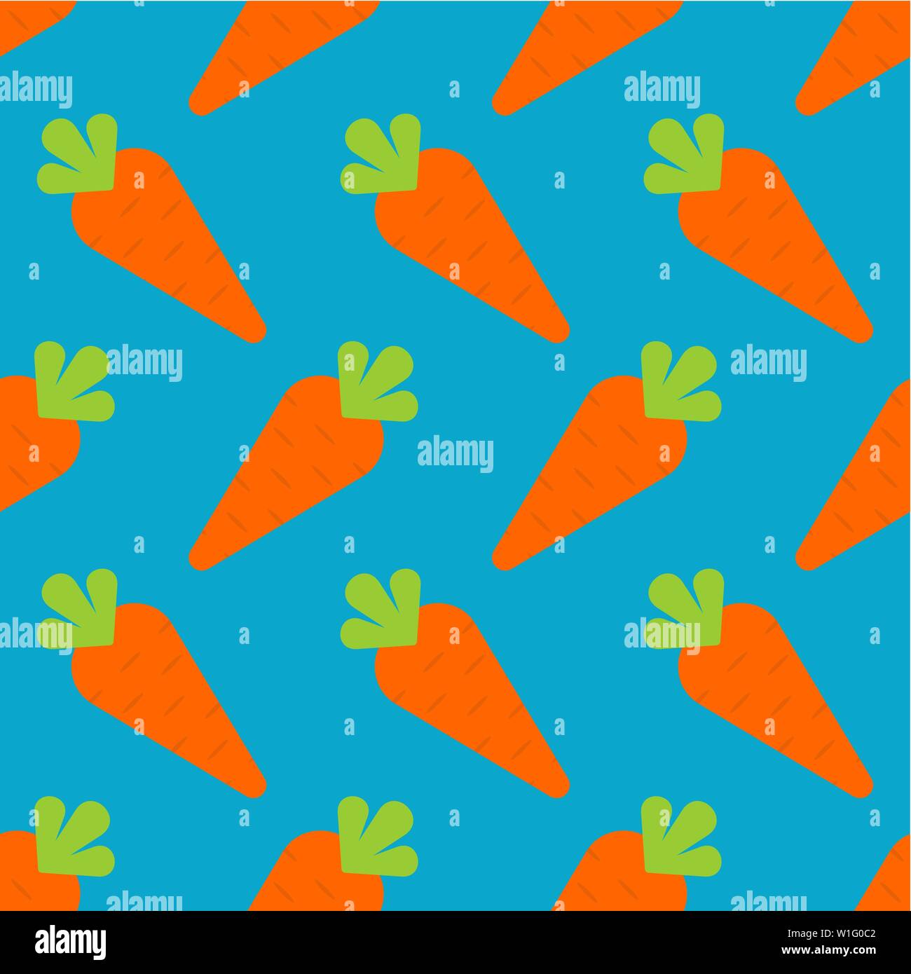 Carrot pattern seamless. Vegetable background. Children cloth texture ...
