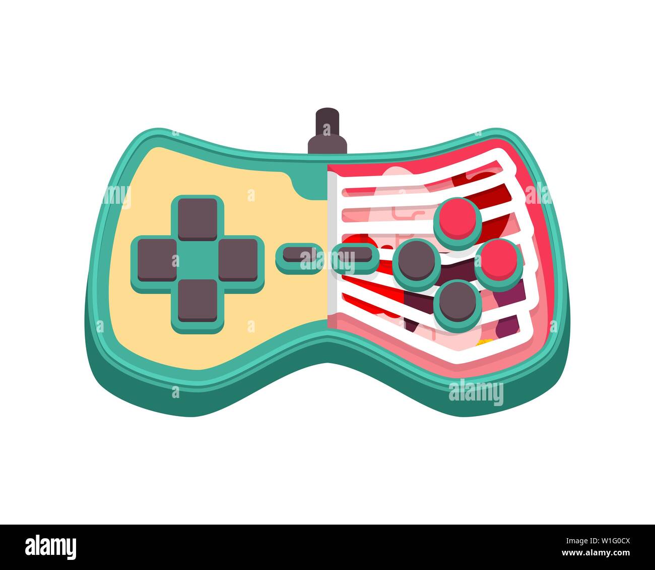 Organ console Stock Vector Images - Alamy