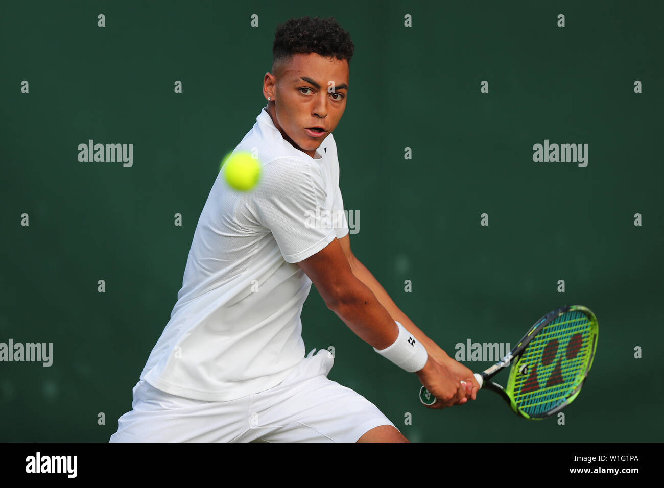 Paul Jubb 2019 Wimbledon Stock Photo - Alamy