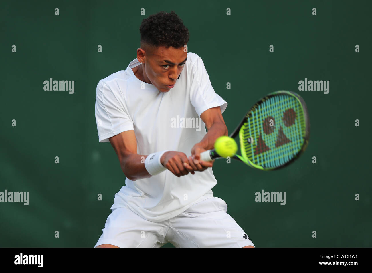 Paul Jubb 2019 Wimbledon Stock Photo - Alamy