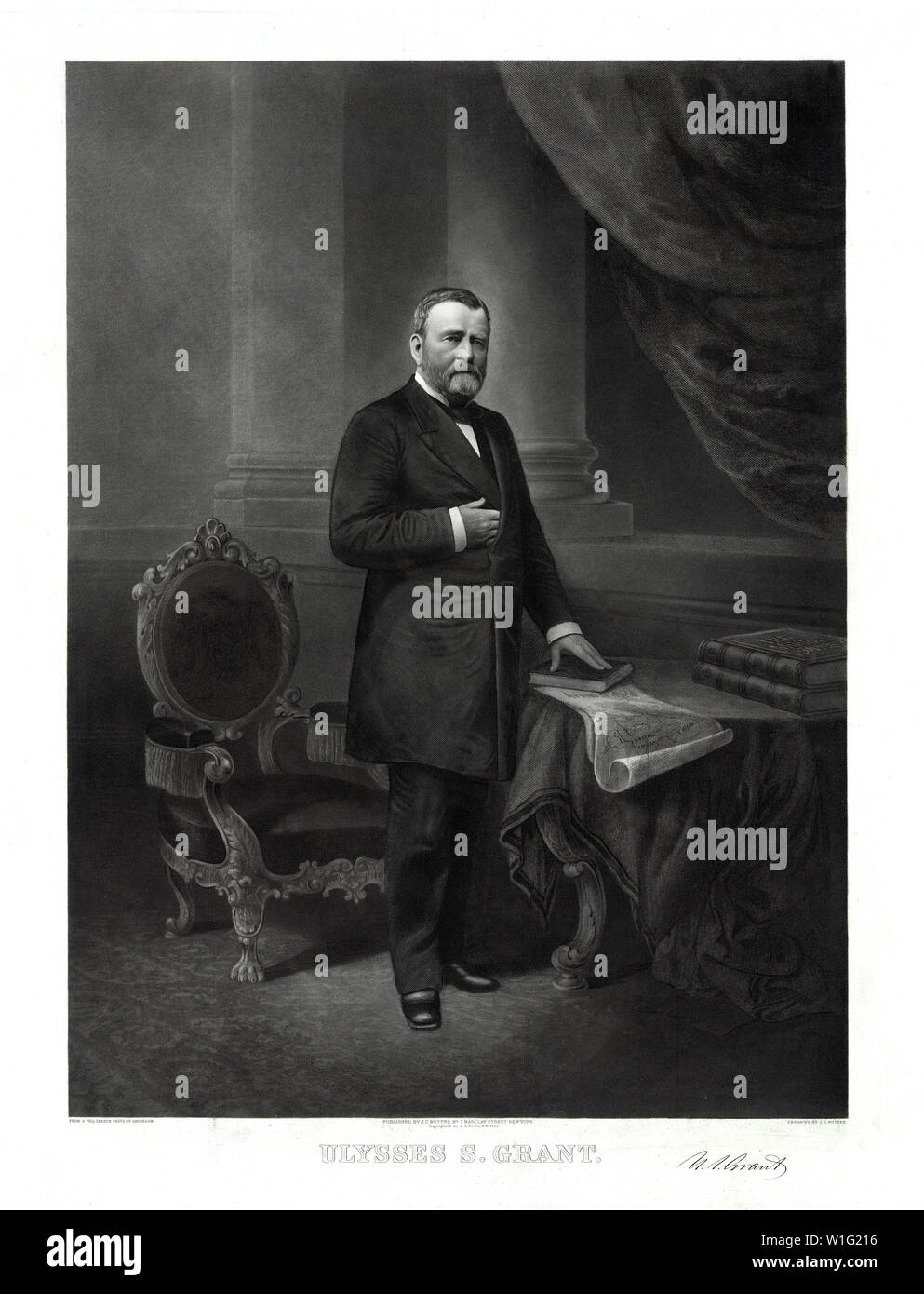 Ulysses S. Grant (1822-85), 18th President of the United States 1869-77 ...