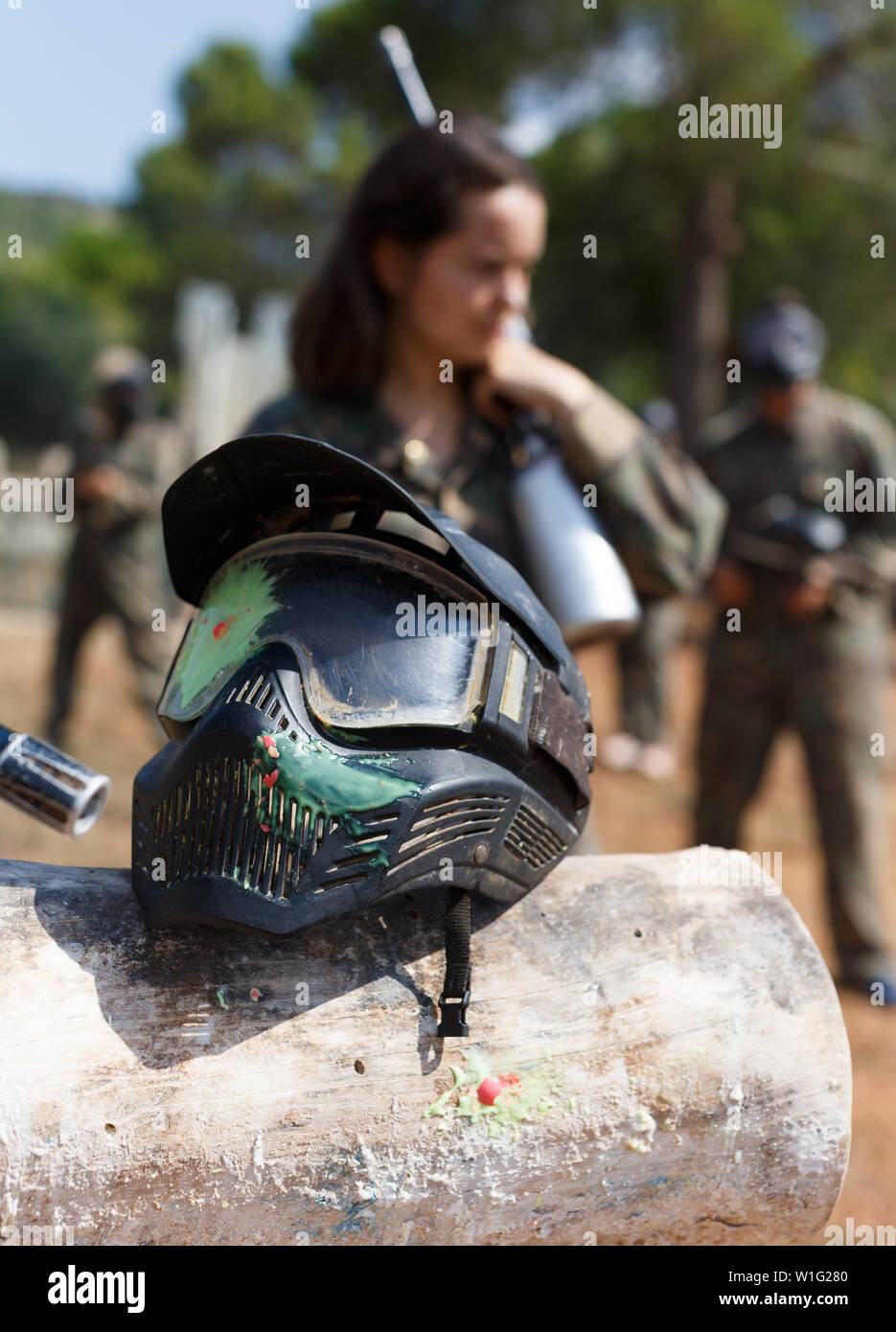 Paintball mask hi-res stock photography and images - Alamy