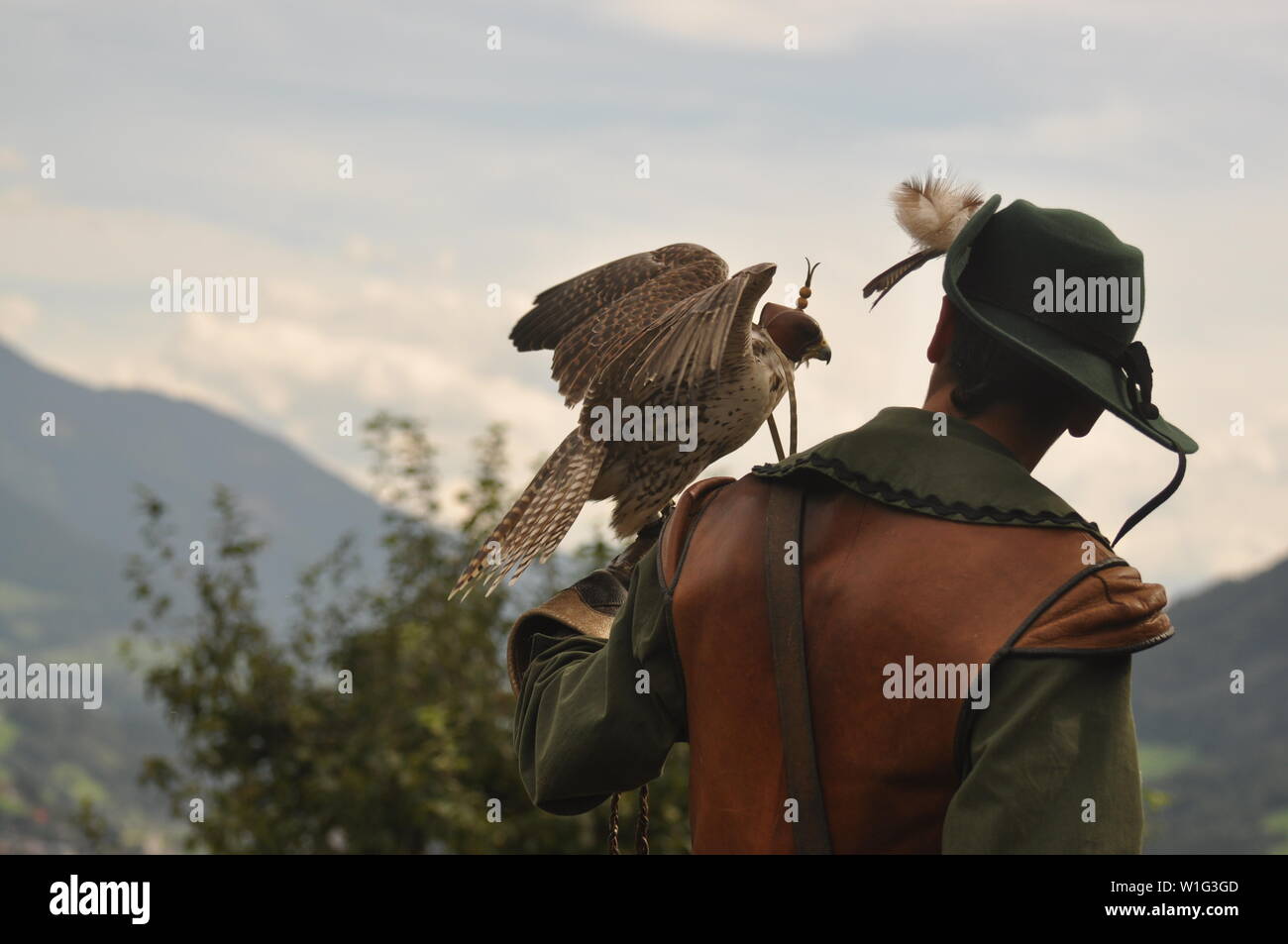 Hawk stands hi-res stock photography and images - Alamy