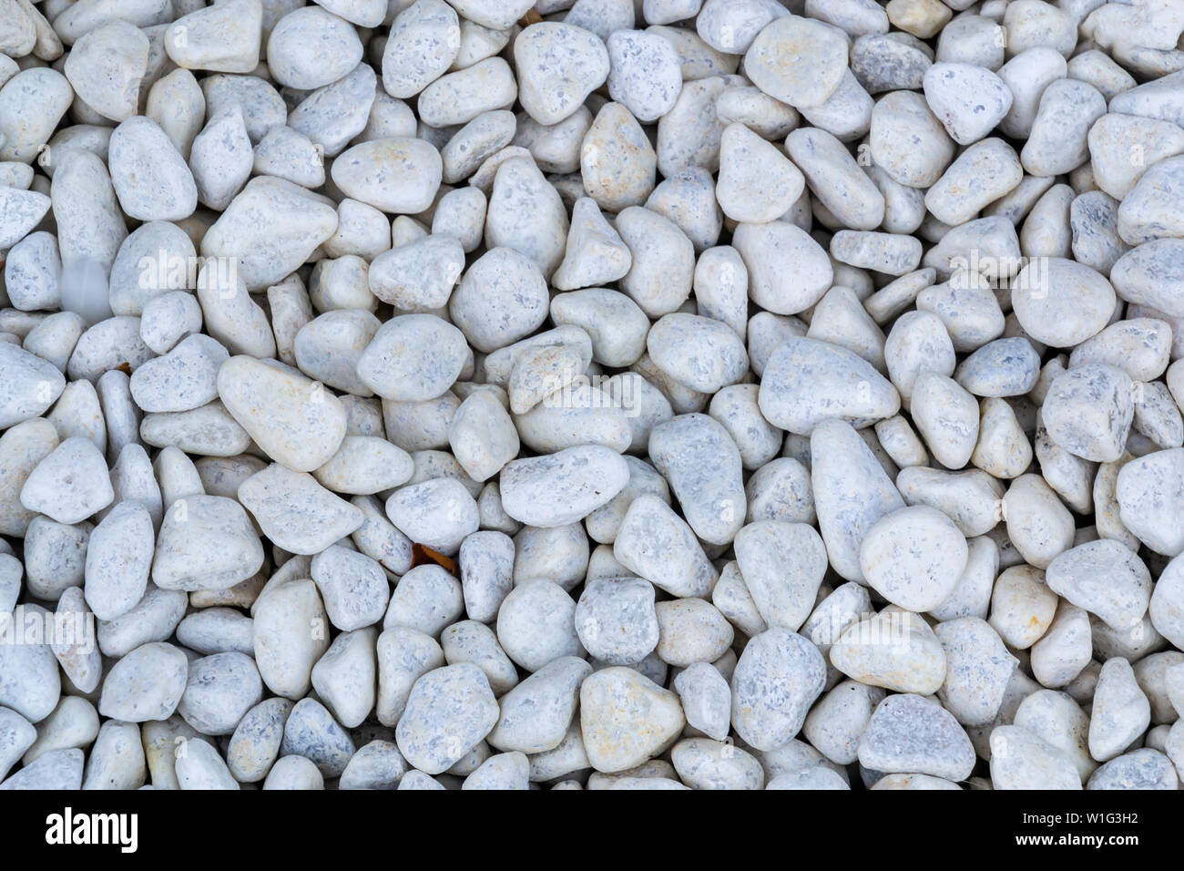 Decorative white sea stones texture Stock Photo - Alamy