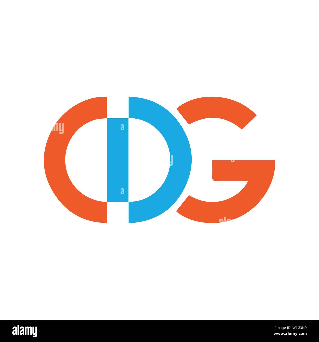 Cdg icon design Stock Vector Images - Alamy
