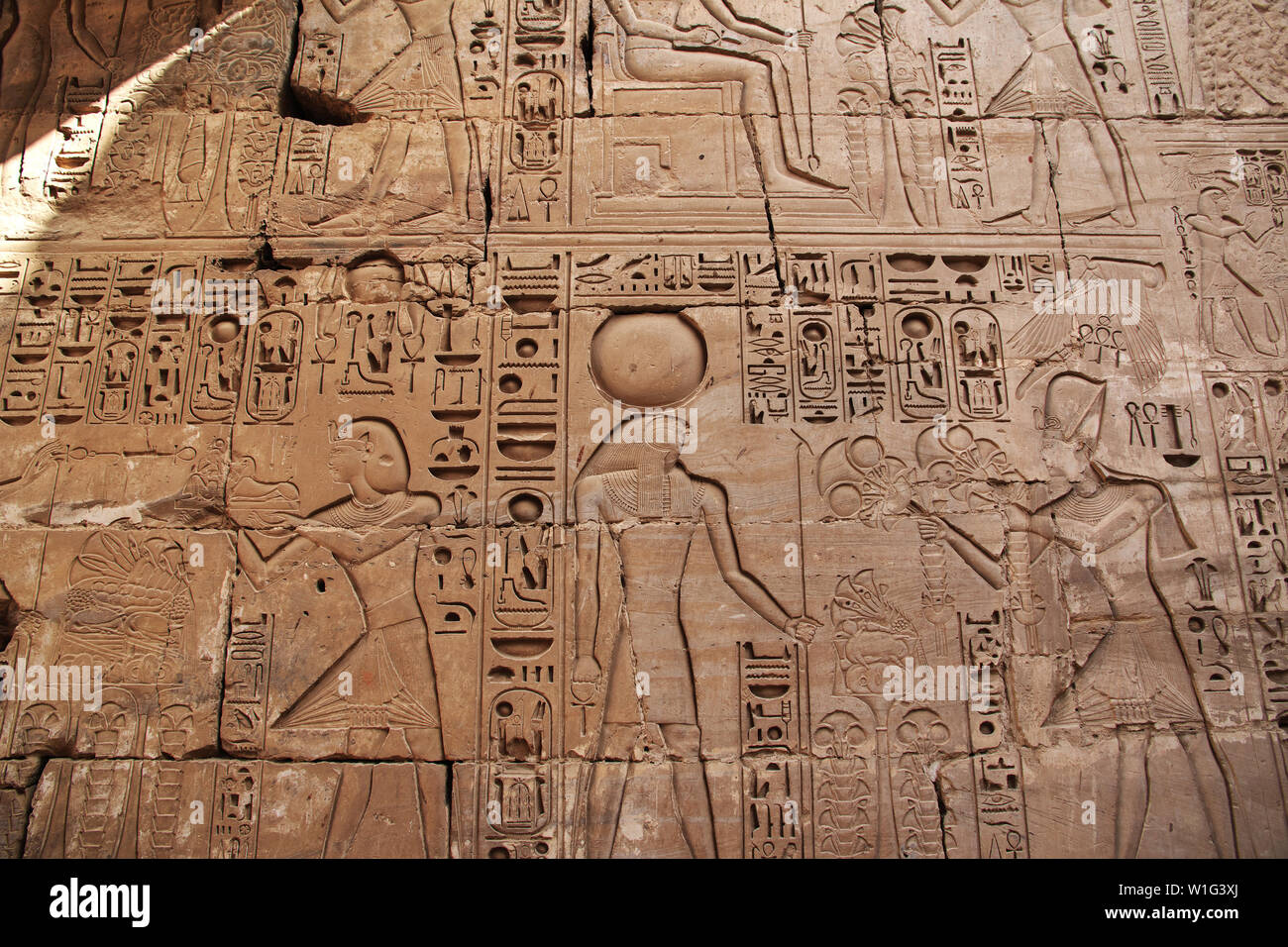 Ancient Karnak temple in Luxor, Egypt Stock Photo - Alamy
