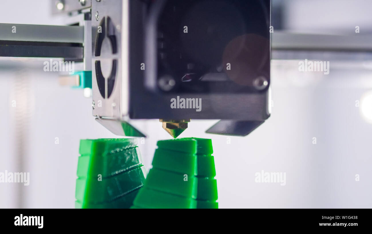 3D printer during work Stock Photo - Alamy