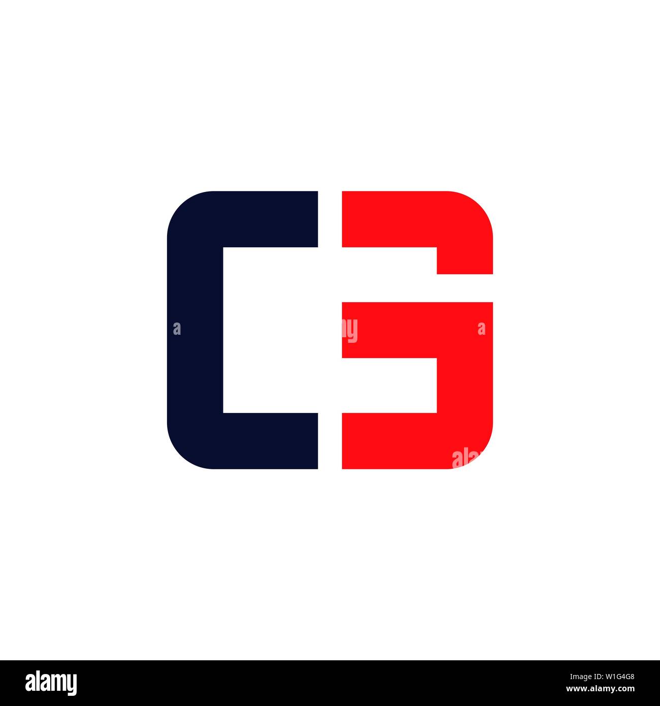 Cdg Logo Branding Letter Vector Graphic Design Useful As App Icon