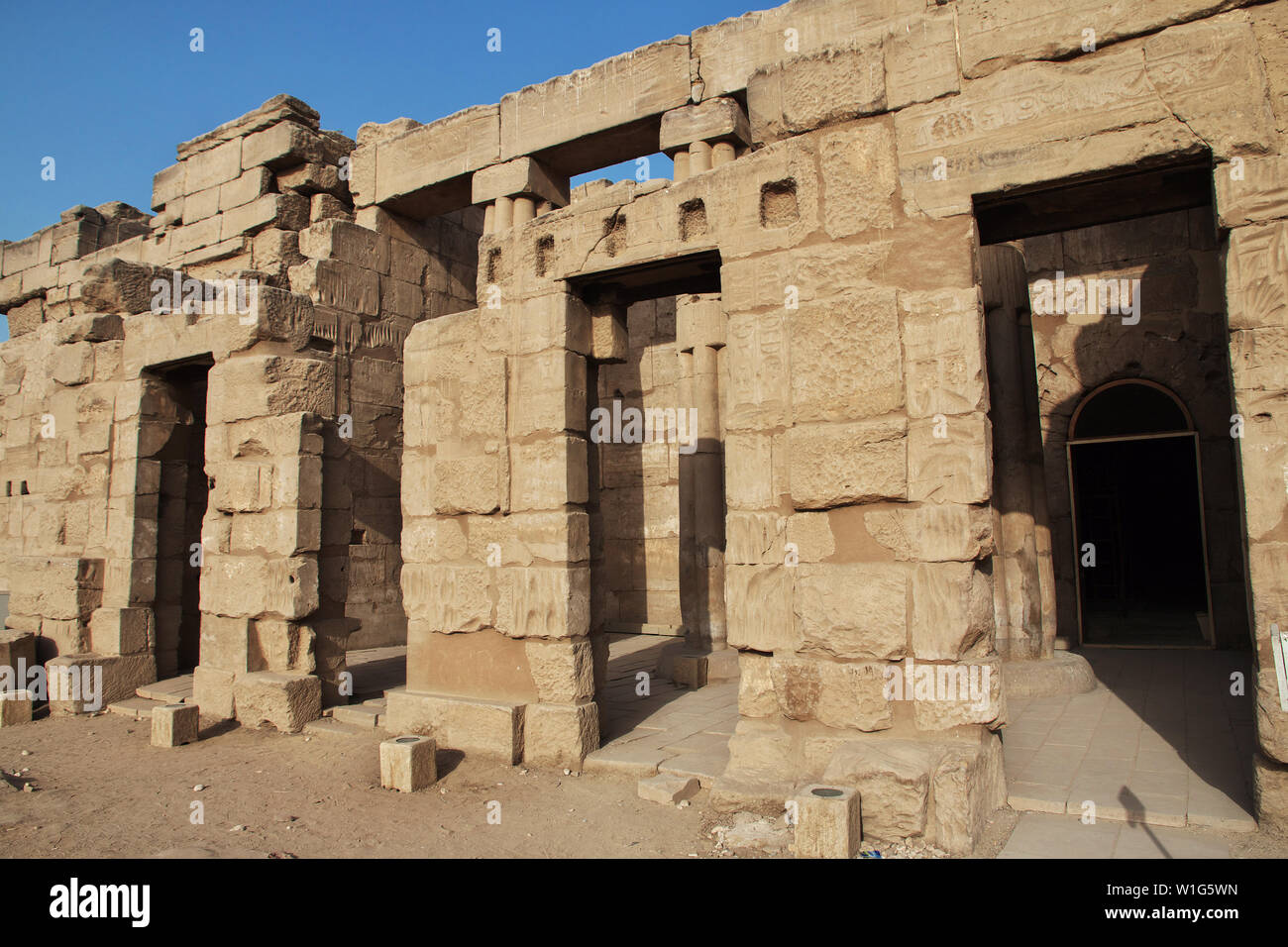 Ancient Luxor temple in Luxor city, Egypt Stock Photo - Alamy