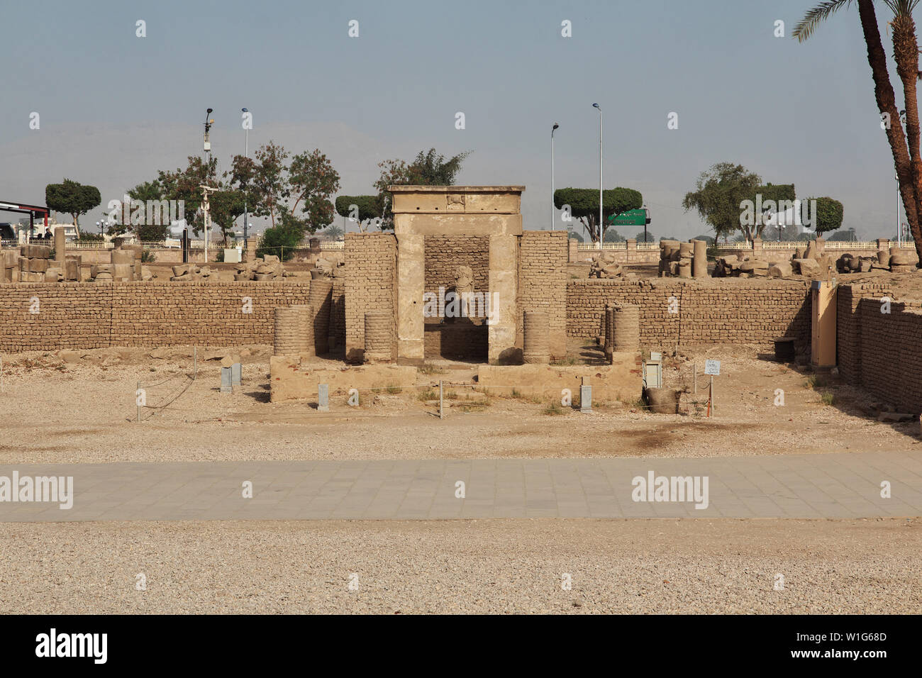 Ancient Luxor temple in Luxor city, Egypt Stock Photo - Alamy