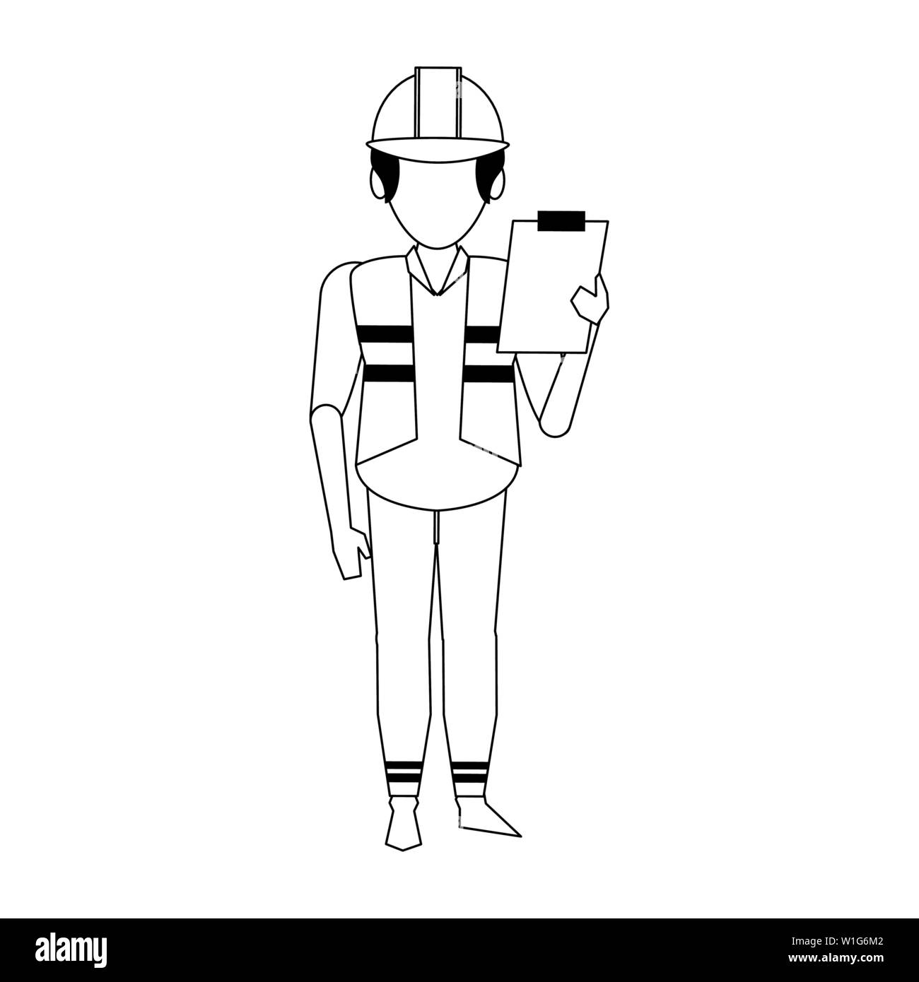 Warehouse Worker Cut Out Stock Images & Pictures - Alamy