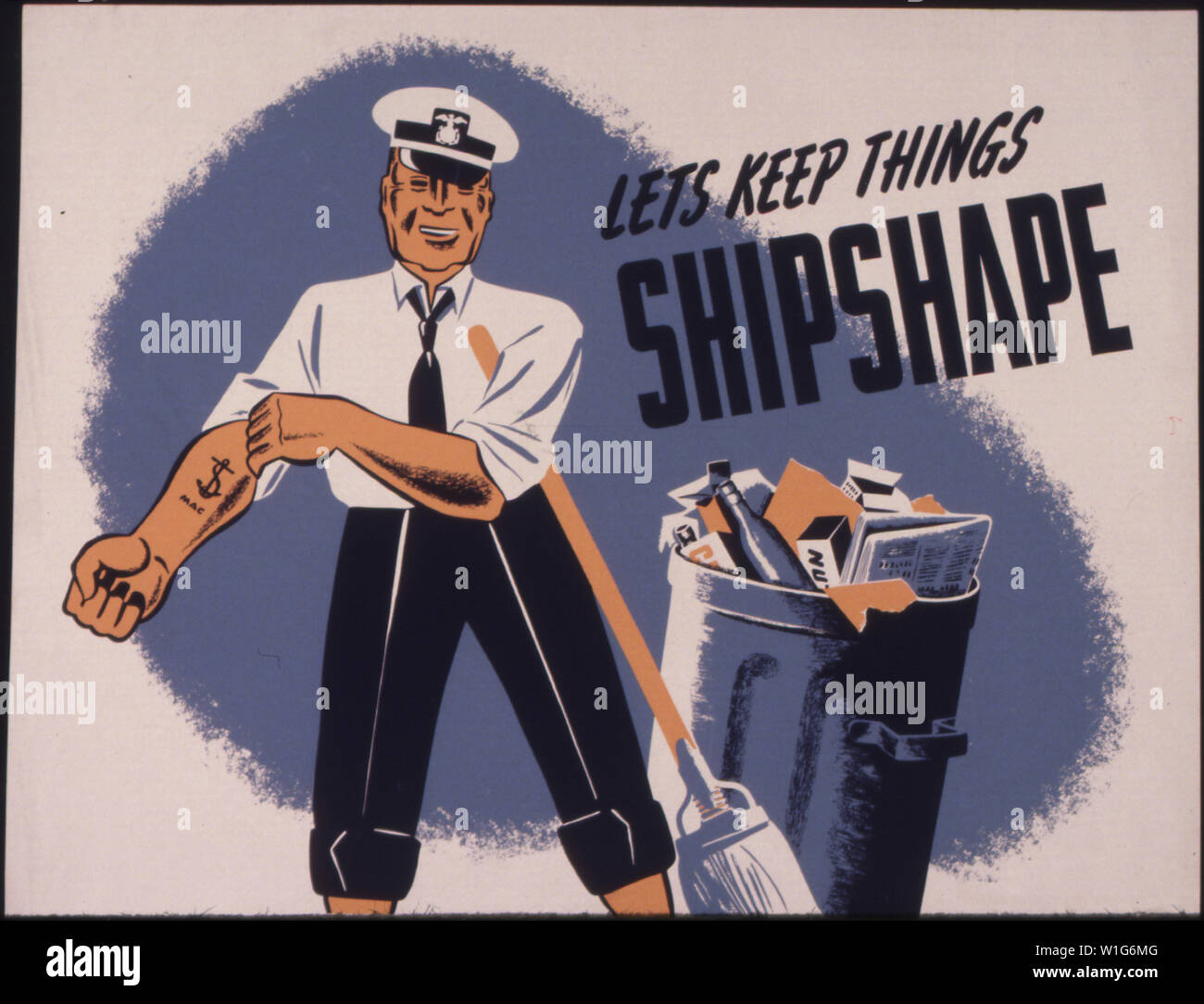 Let's keep things shipshape Stock Photo - Alamy