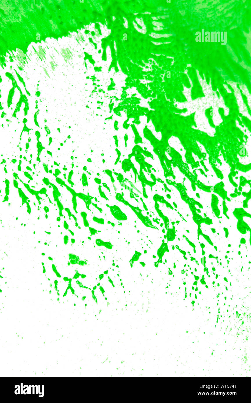 green Graffiti grunge spray design element abstract texture background ...