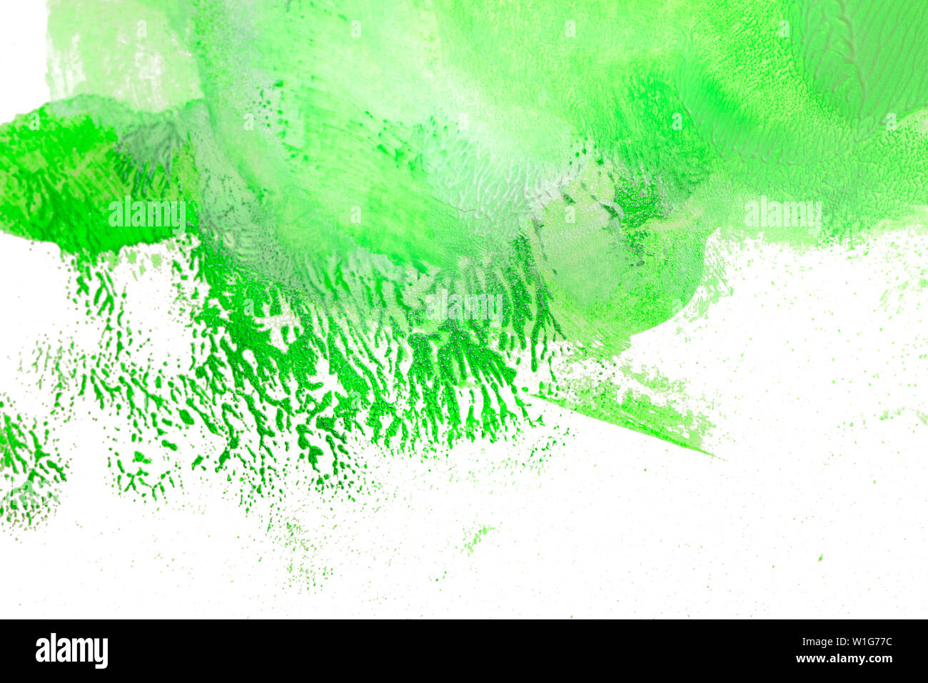 green Graffiti grunge spray design element abstract texture background ...