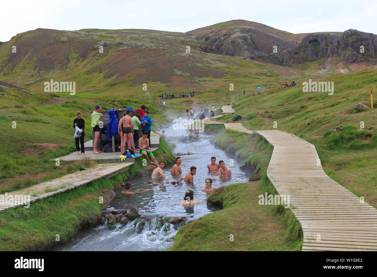 Hot spring in iceland hi-res stock photography and images - Alamy