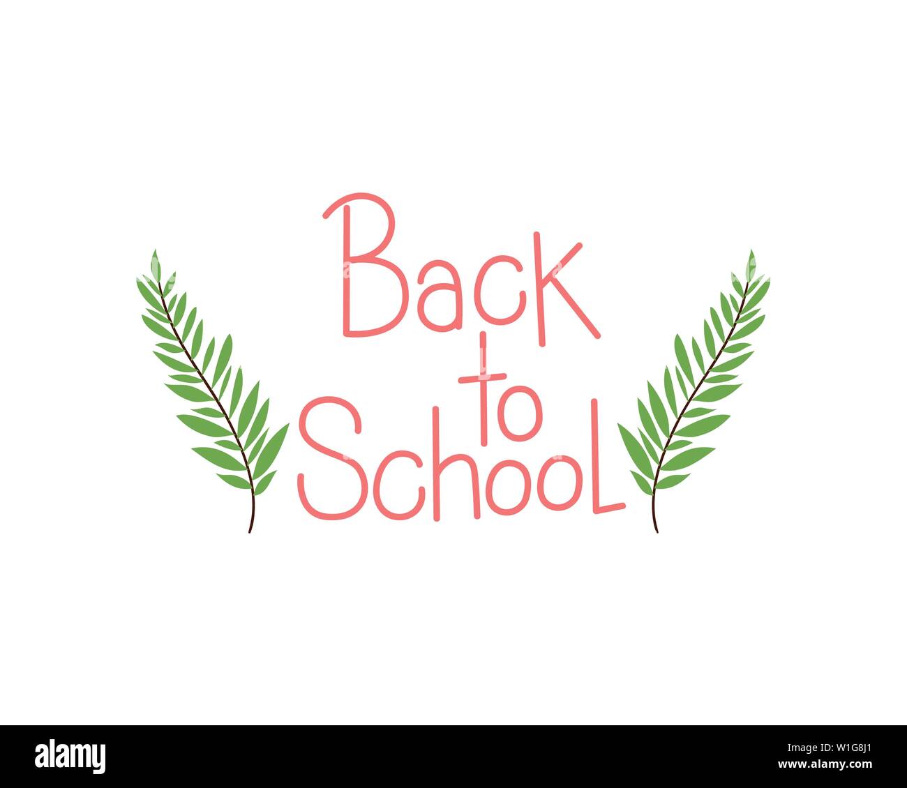 Kid studying white background Stock Vector Images - Alamy