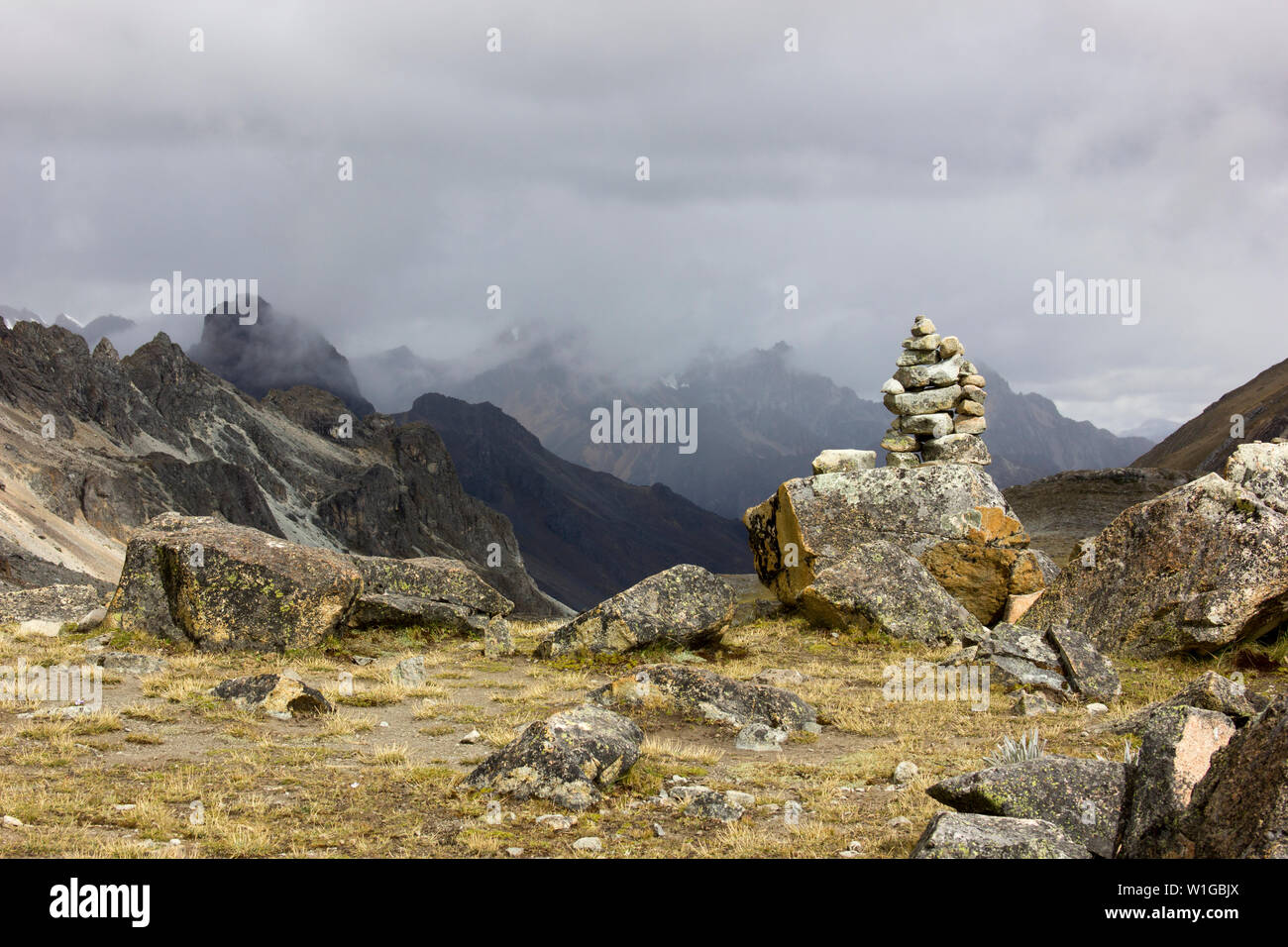 travel landscape rock nature hike Stock Photo - Alamy
