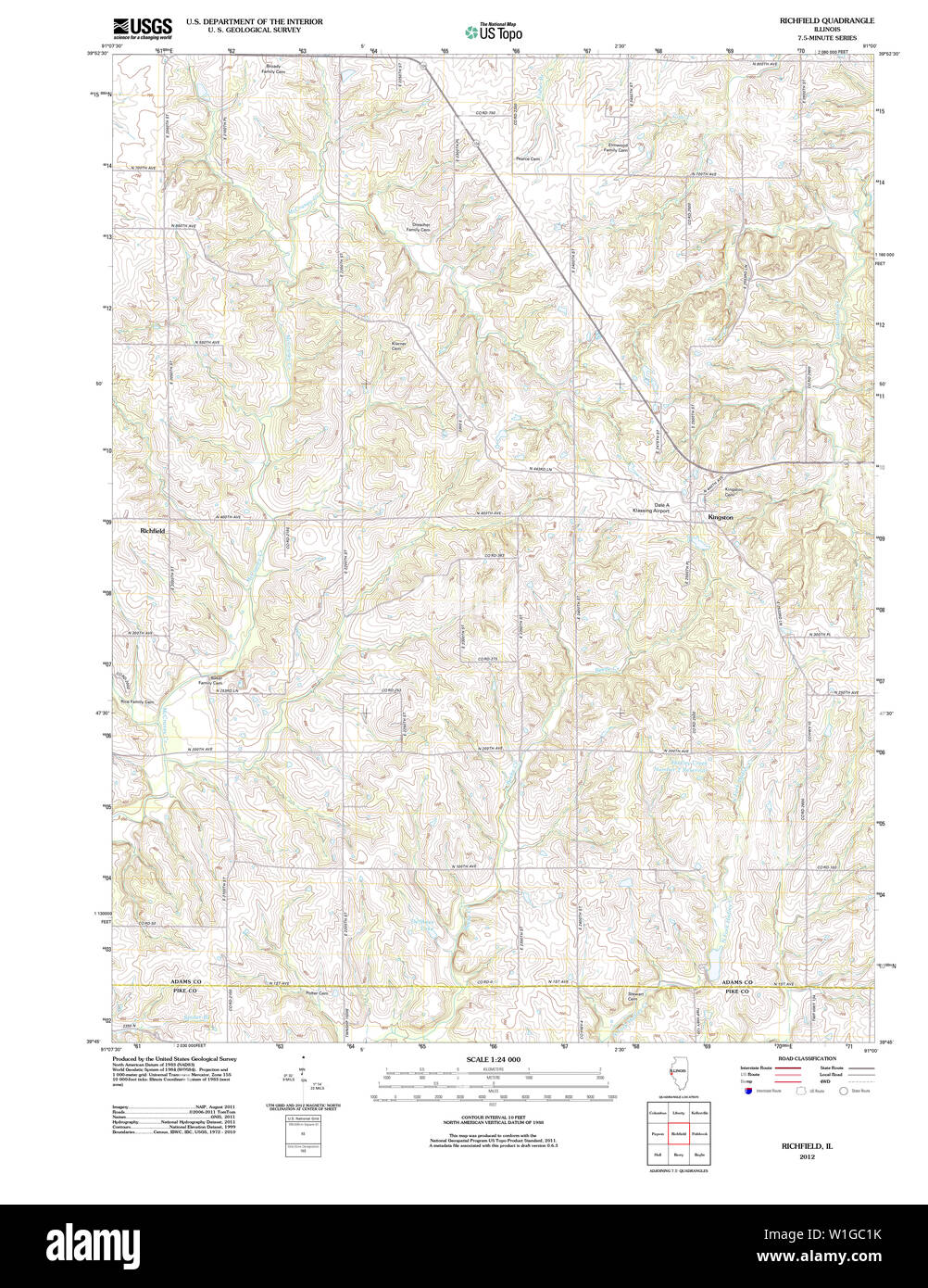 Richfield Ohio Turnpike Map