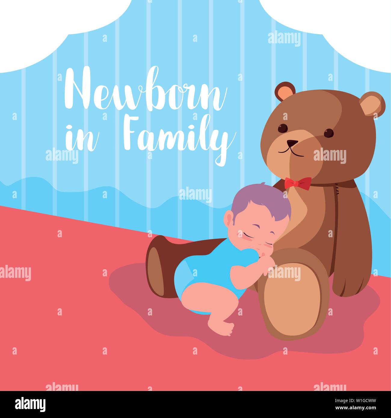 Baby Teddy Bear Vector