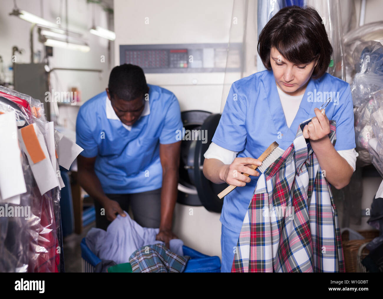 Experienced cleaner hi-res stock photography and images - Alamy