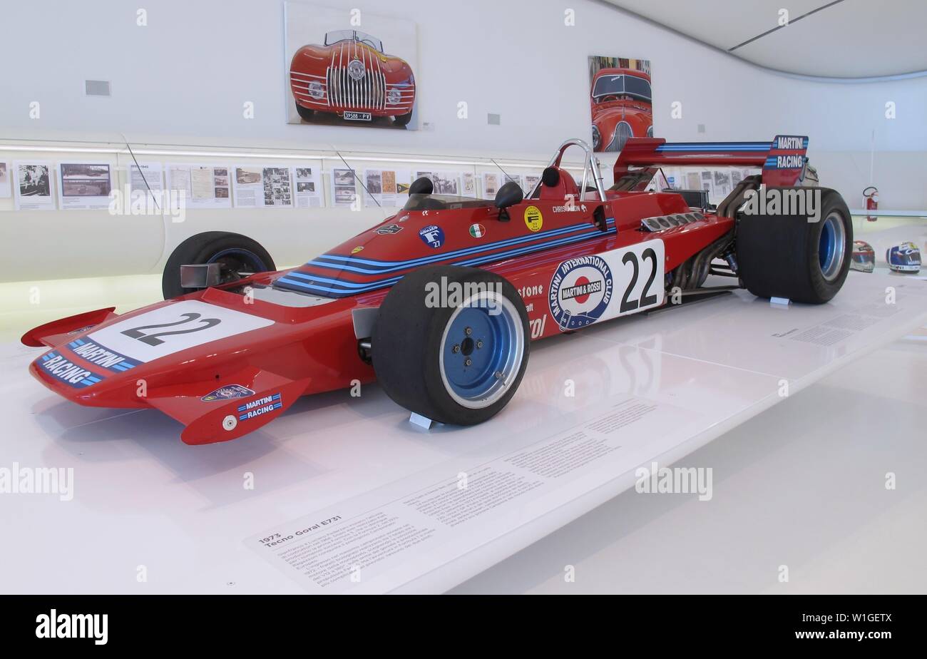 MODENA, ITALY - 07/14/2013: F1 sport car Ferrari at MEF - Museo Enzo ...