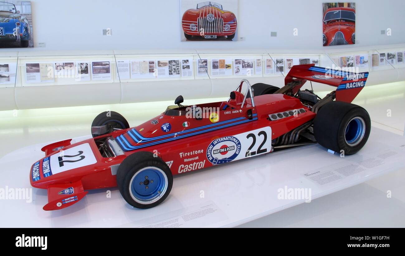 MODENA, ITALY - 07/14/2013: F1 sport car Ferrari at MEF - Museo Enzo ...