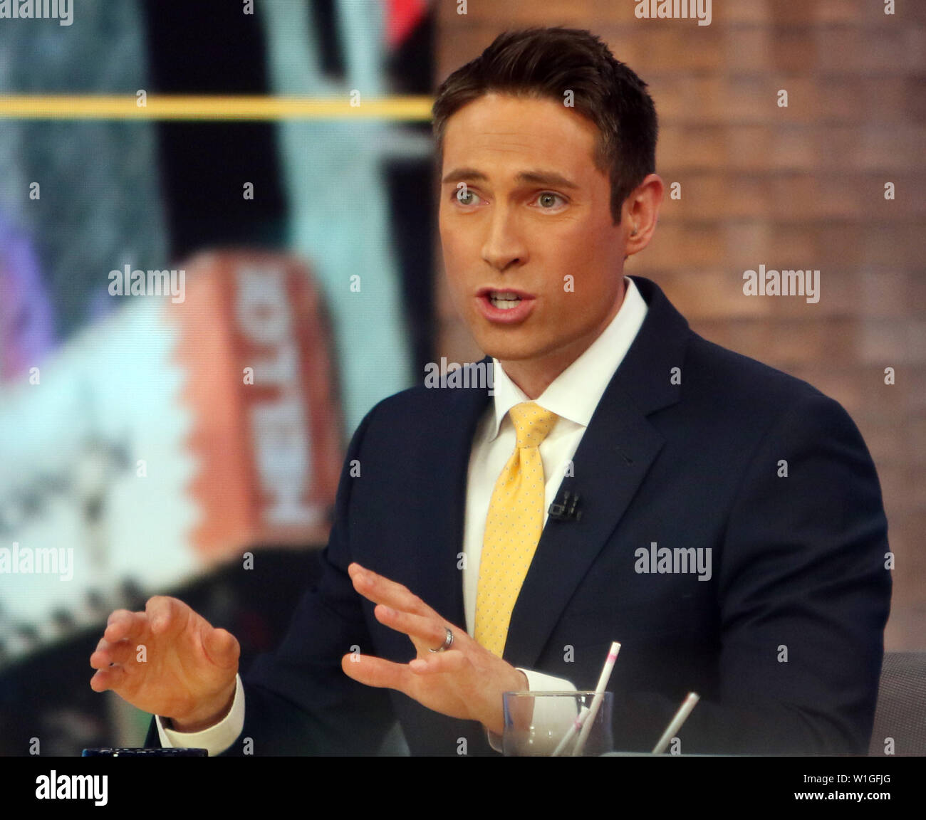 New York, NY, USA. 2nd July, 2019. Whit Johnson, on the set of Good ...