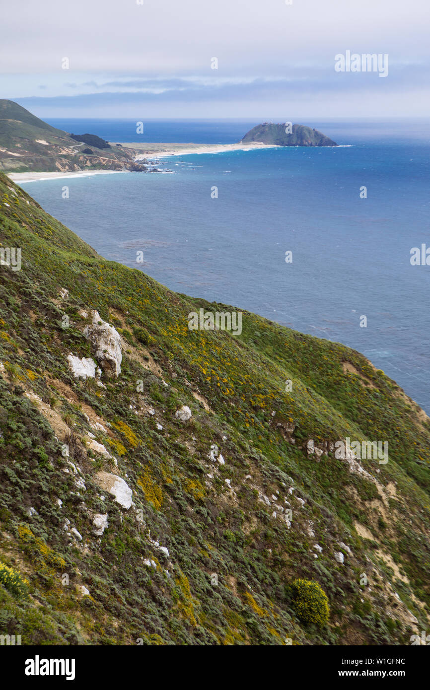 Point Sur State Historic Park, Monterrey, California, USA Stock Photo ...