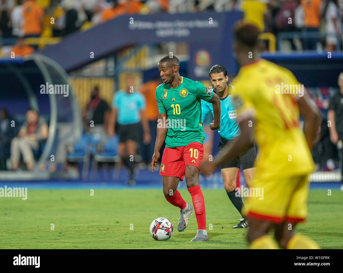 Ismailia, Egypt. 2nd July, 2019. Sutchuin Djoum Gilles Arnaud of ...
