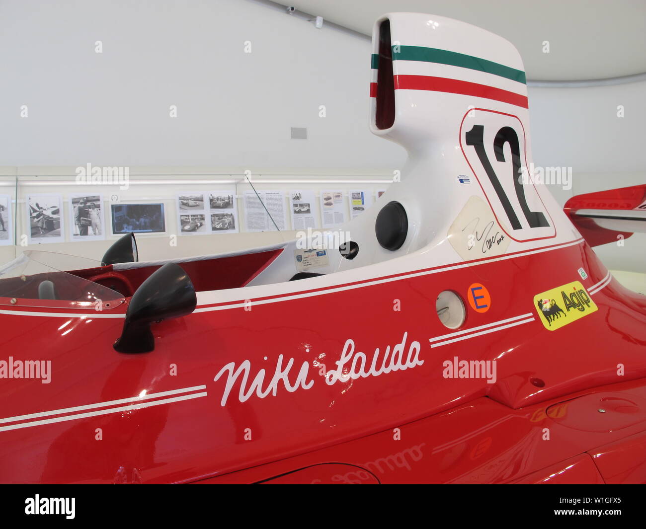 MODENA, ITALY - 07/14/2013: F1 sport car Ferrari at MEF - Museo Enzo ...