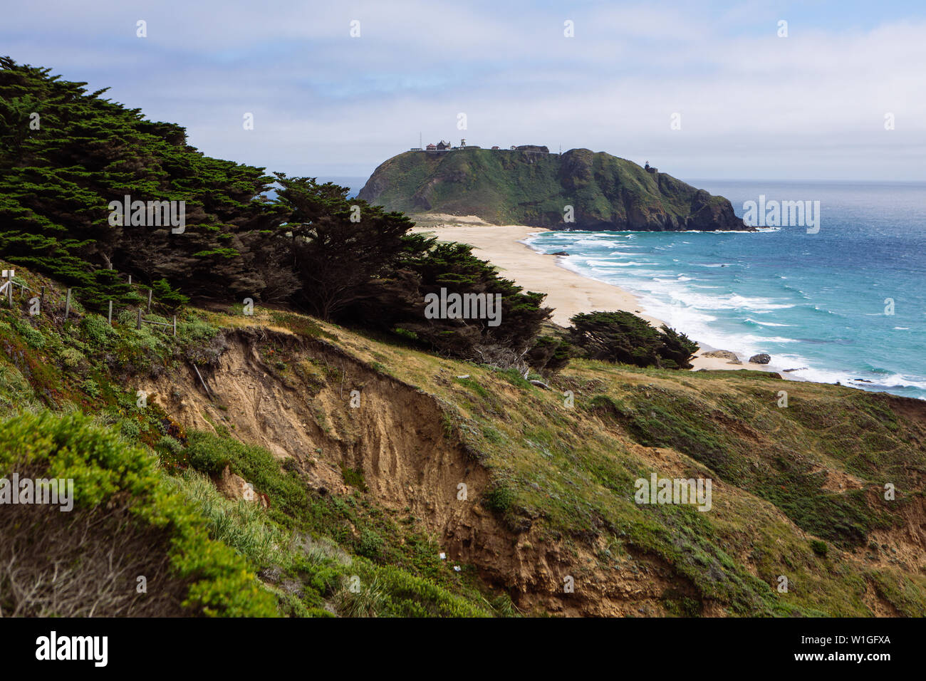 Point Sur State Historic Park, Monterrey, California, USA Stock Photo ...