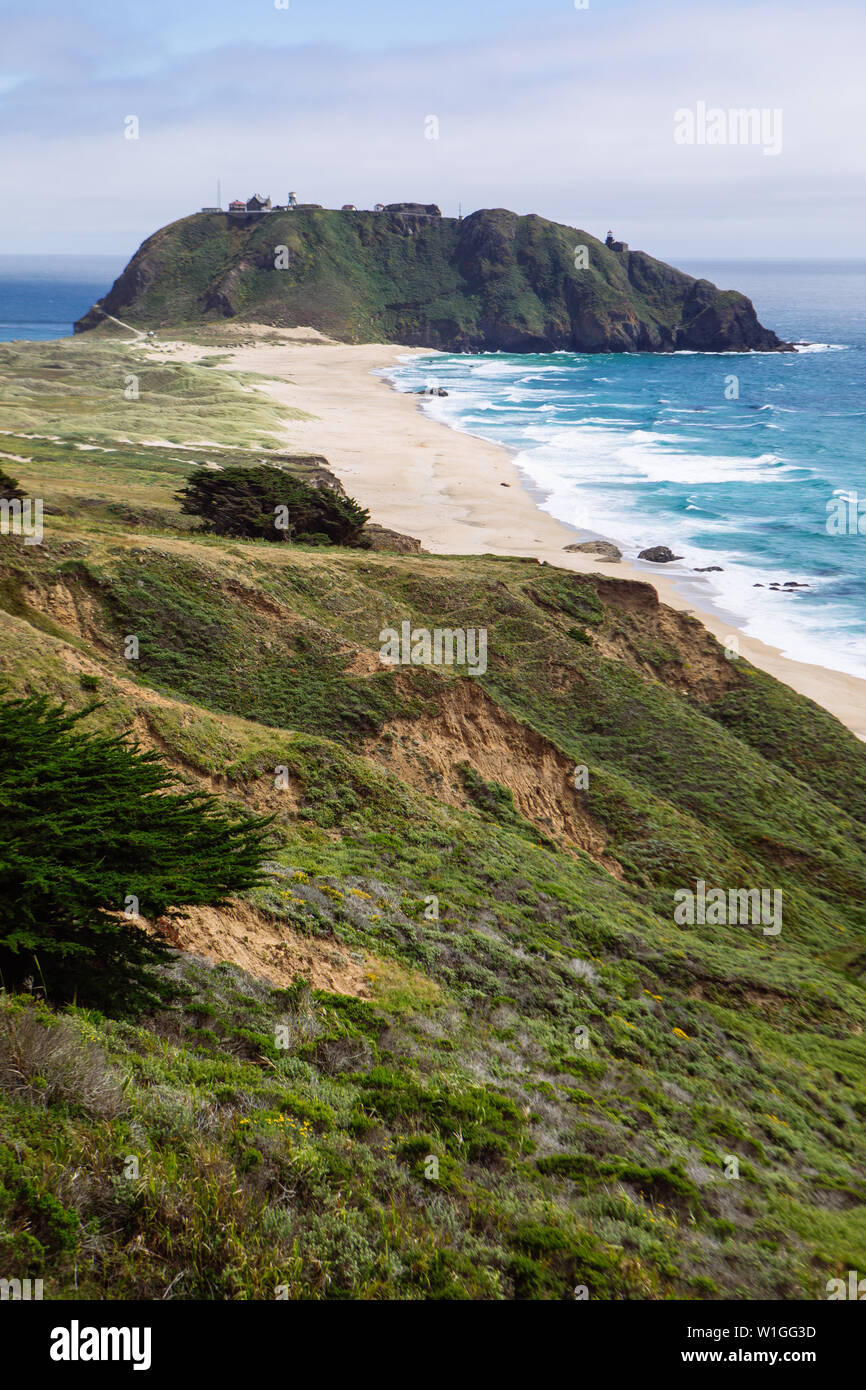 Point Sur State Historic Park, Monterrey, California, USA Stock Photo ...
