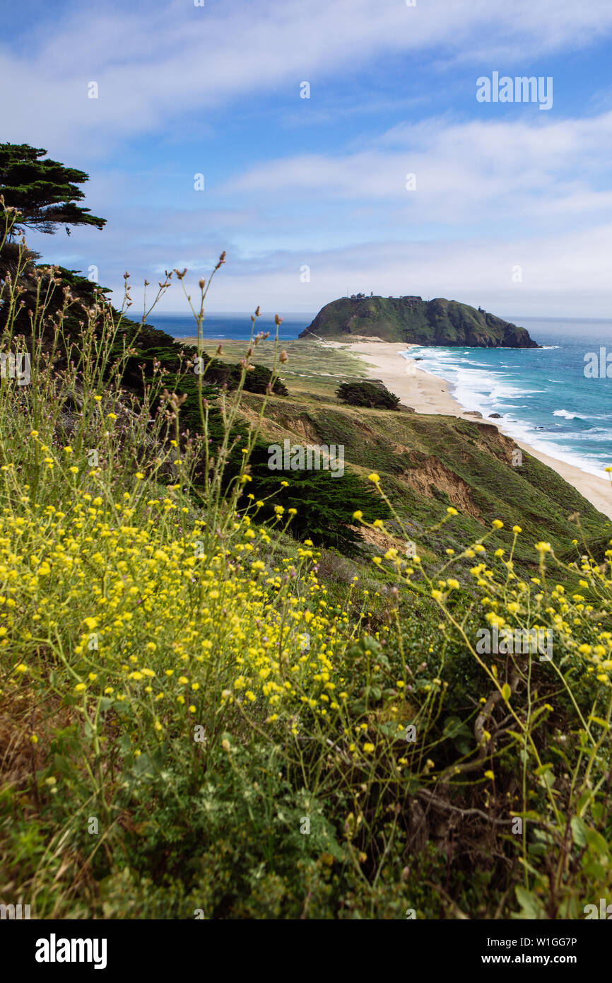 Point Sur State Historic Park, Monterrey, California, USA Stock Photo ...
