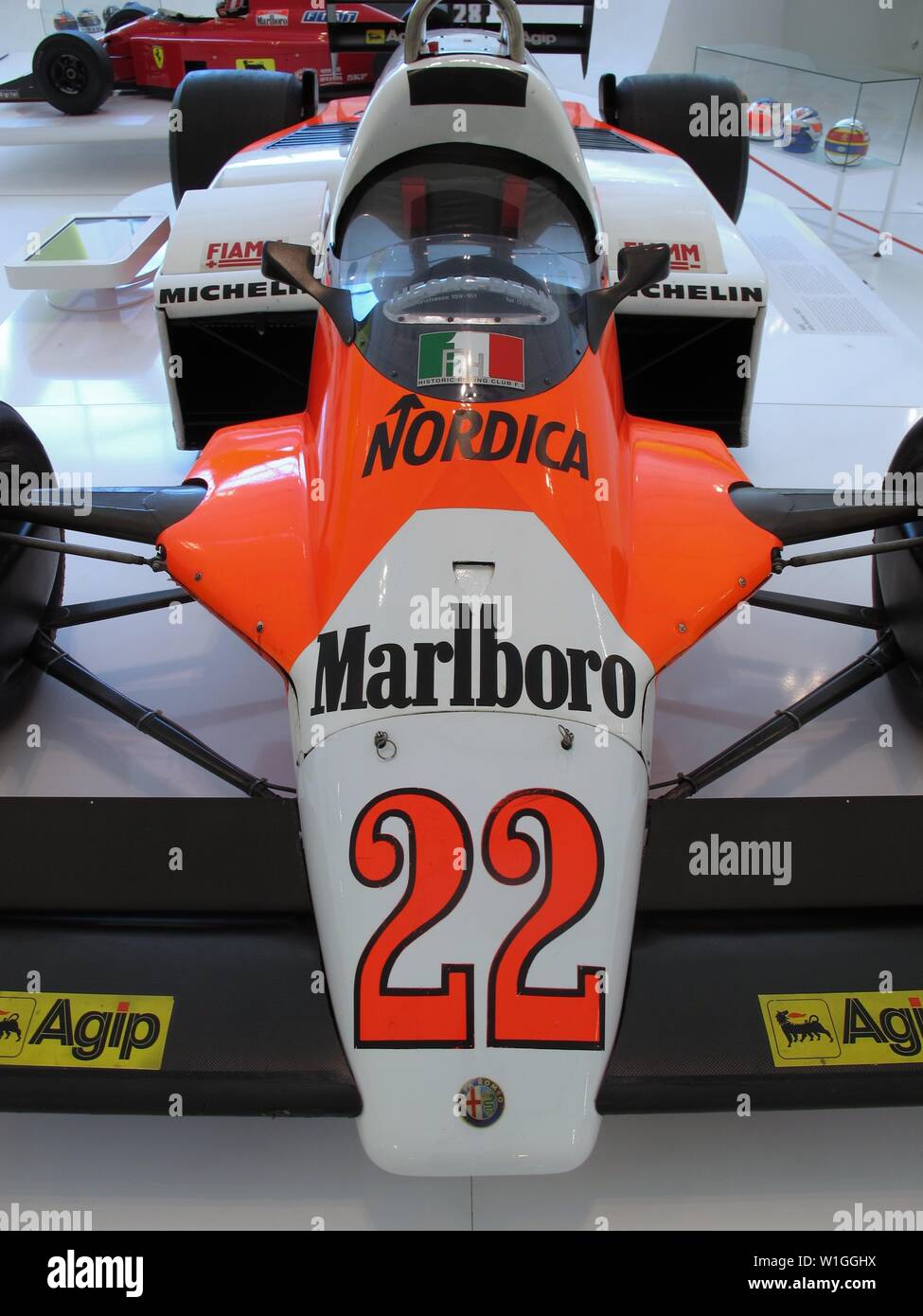 MODENA, ITALY - 07/14/2013: F1 sport car Ferrari at MEF - Museo Enzo ...